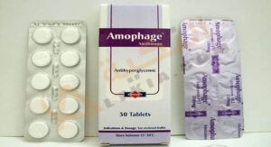 أموفاج (Amophage) دواعي الاستعمال، الآثار الجانبية، الجرعة والموانع