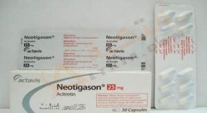 نيوتيجاسون (Neotigason) دواعي الاستعمال، الآثار الجانبية، الجرعة والموانع