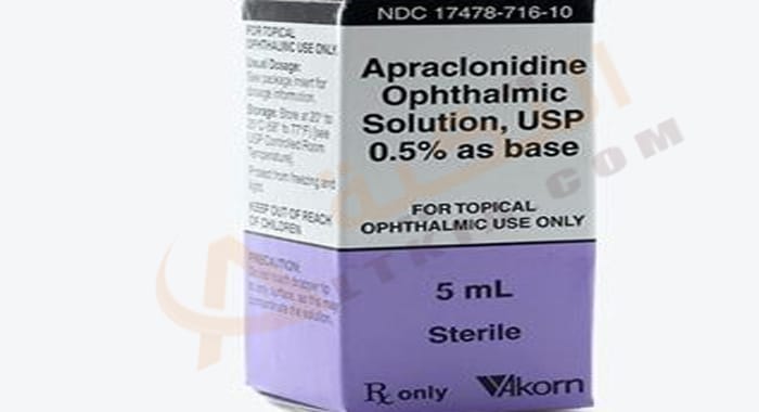 أبراكلونديد (Apraclonidine) دواعي الاستعمال، الآثار الجانبية، الجرعة ...