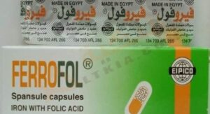 فيروفول (FERROFOL) دواعي الاستعمال، الآثار الجانبية، الجرعة والموانع