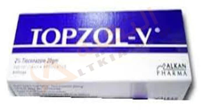 توبزول في (Topzol V) دواعي الاستعمال، الآثار الجانبية، الجرعة والموانع