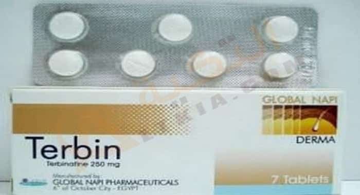 تيربين (Terbin) دواعي الاستعمال، الآثار الجانبية، الجرعة والموانع