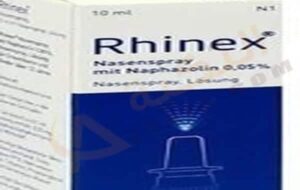 رينكس (Rhinex) دواعي الاستعمال، الآثار الجانبية، الجرعة والموانع