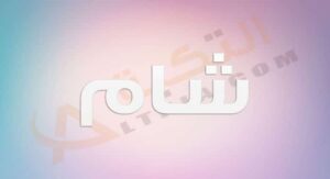 معنى اسم شام