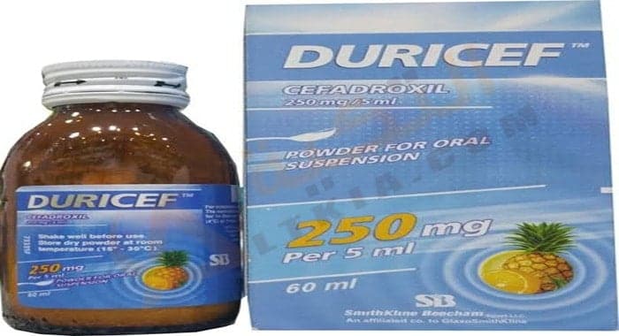 ديورسيف (Duricef) دواعي الاستعمال، الآثار الجانبية والجرعة