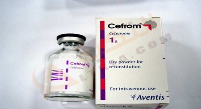 سيفروم (Cefrom) دواعي الاستعمال، الآثار الجانبية، الجرعة والموانع