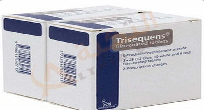 تريسيكوينس (Trisequens) دواعي الاستعمال، الآثار الجانبية، الجرعة والموانع