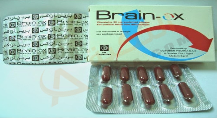 برين اوكس (Brain-Ox) دواعي الاستعمال، الآثار الجانبية، الجرعة والموانع