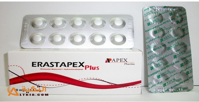 إراستابيكس (Erastapex) دواعي الاستعمال والآثار الجانبية